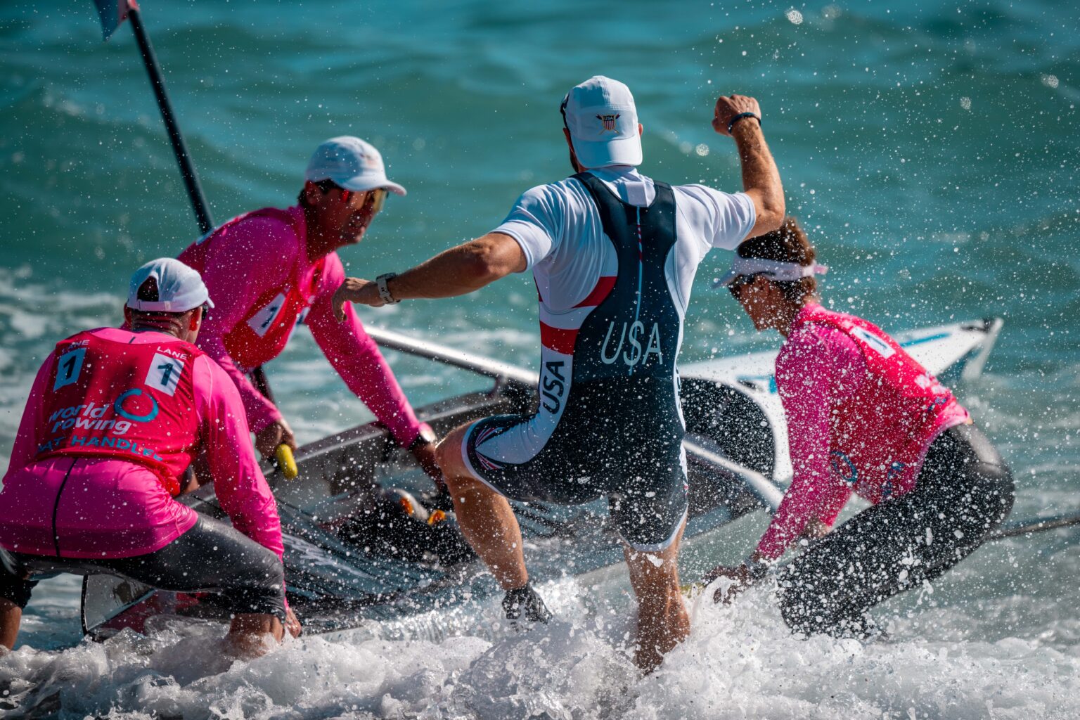 Beach Sprint Rowing preparations in full swing for LA28 debut - World ...