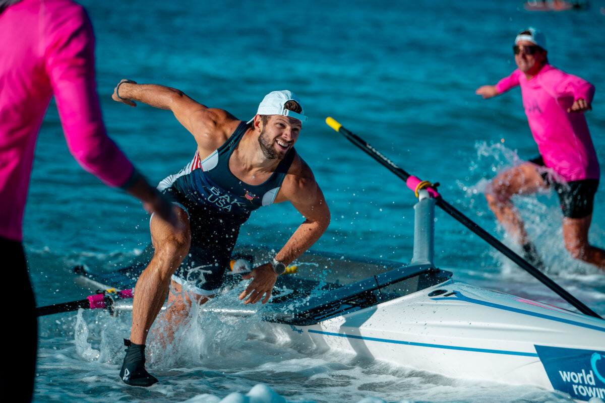 Day One Racing at the 2024 World Rowing Beach Sprint Finals in Genoa ...