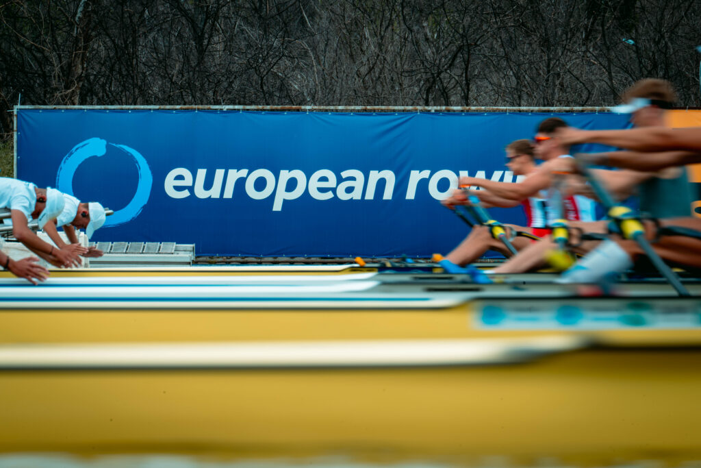 Day One racing (2) at the 2025 European Rowing Championships in Plovdiv ...